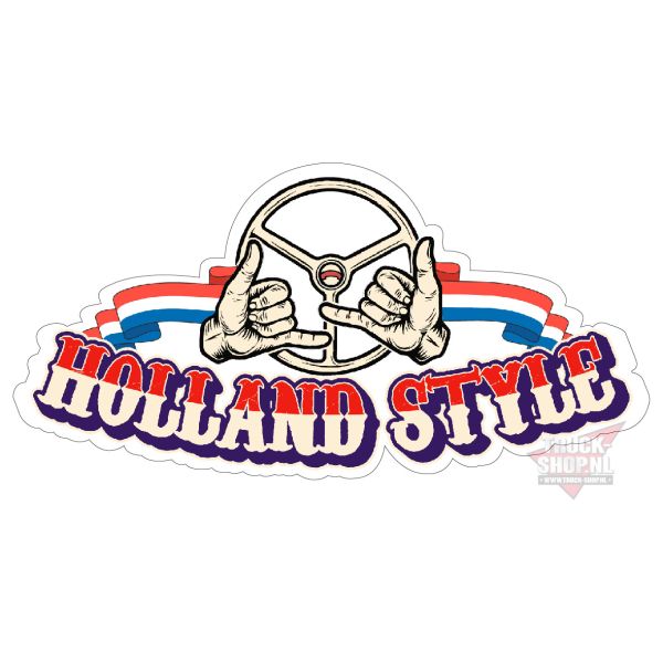 Full Colour sticker Holland style wheel